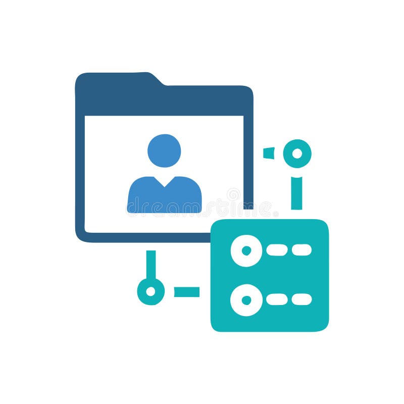 Innovative Active Directory Technology Icon Stock Vector - Illustration ...