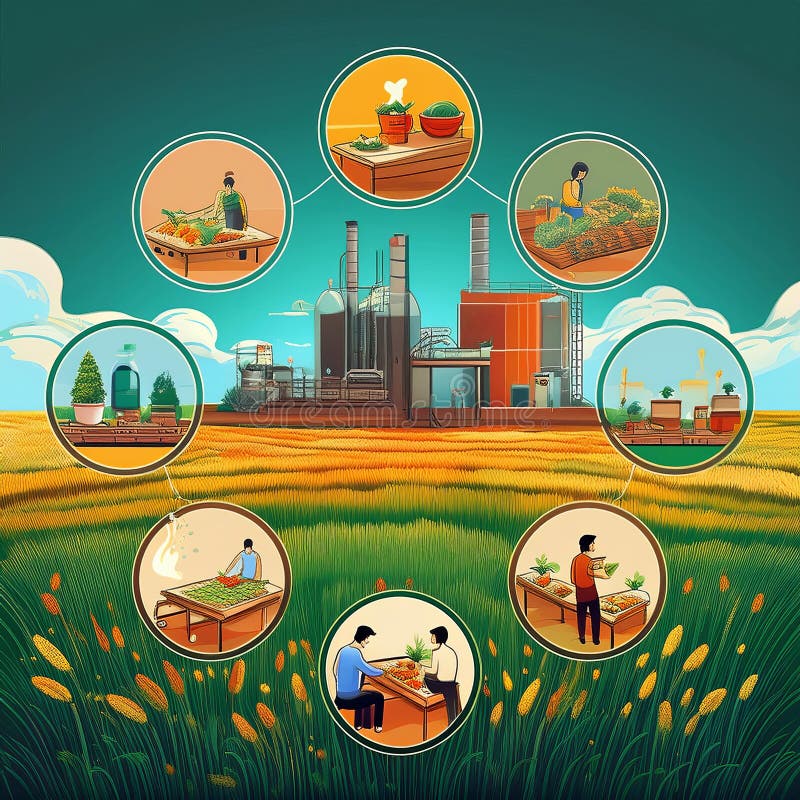 Innovative Agricultural Practices at a Sustainable Farm Showcasing ...