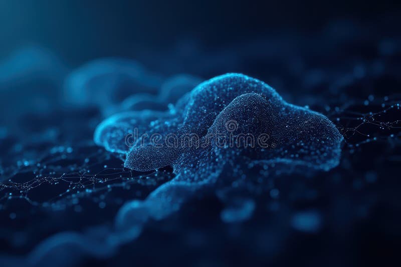 Innovative AI Neural Model Visualization Stock Illustration ...