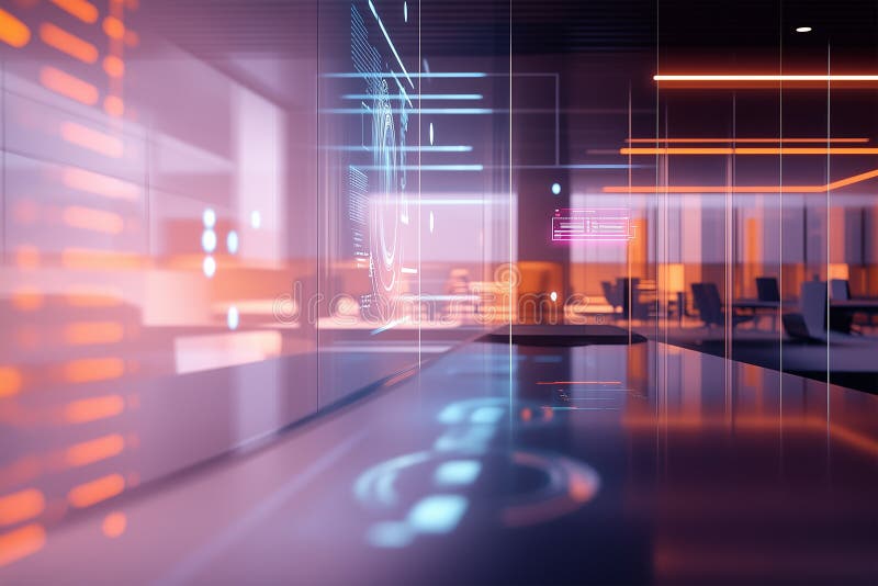 Innovative AI-powered Corporate Office with Advanced Technology ...