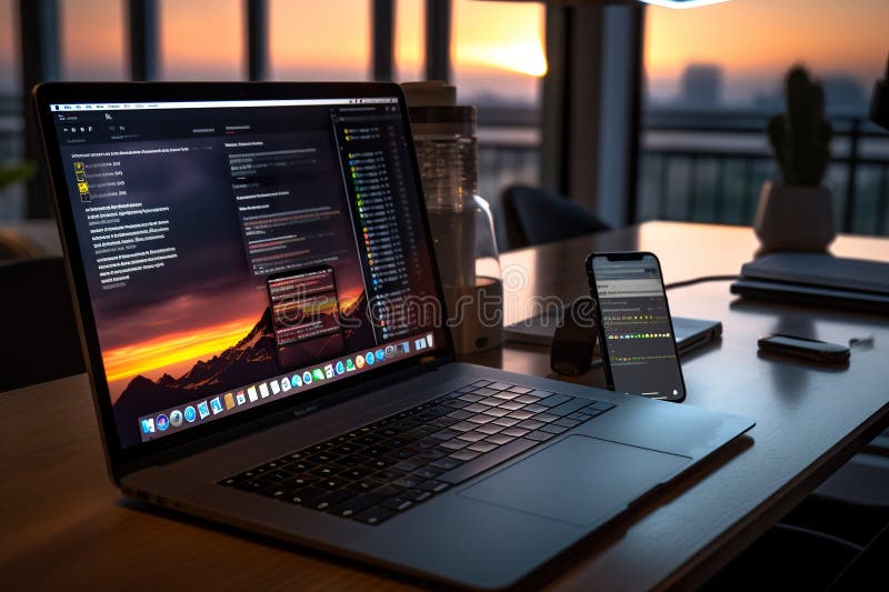 Innovative App Development Process Stock Illustration - Illustration of ...