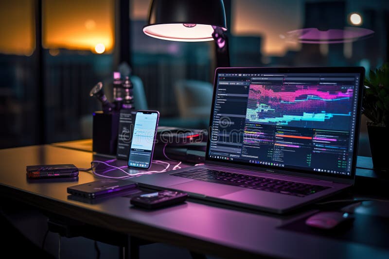 Innovative App Development Process Stock Photo - Image of development ...