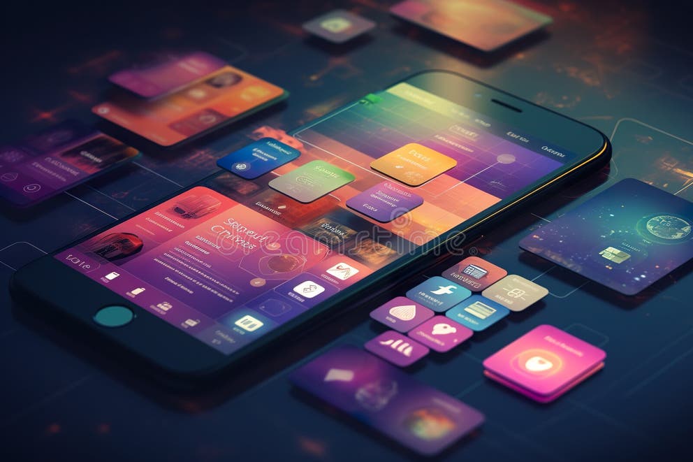 Innovative App Development Process Stock Photo - Image of digital ...