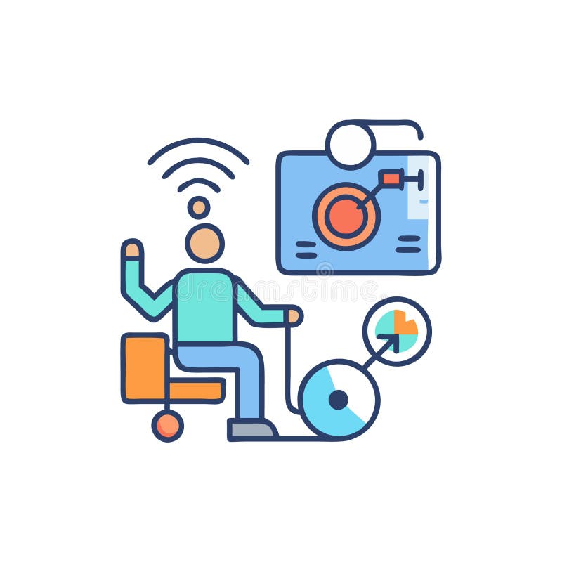 Innovative Applications of Assistive Technology Stock Illustration ...