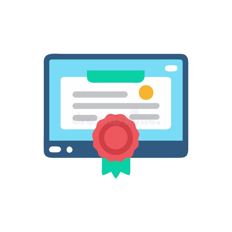 Innovative Applications of Digital Certificates Stock Image ...