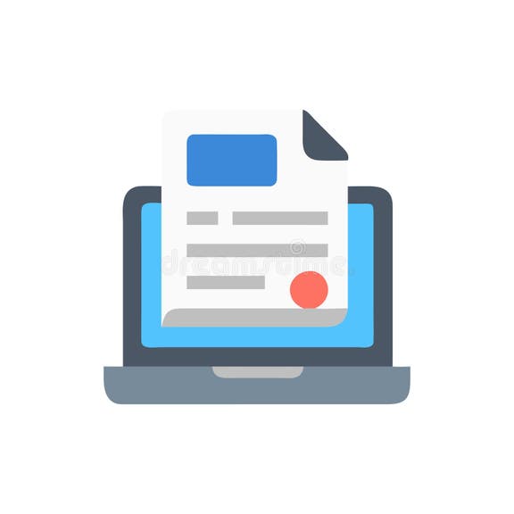 Innovative Applications of Electronic Document Technology Stock Image ...