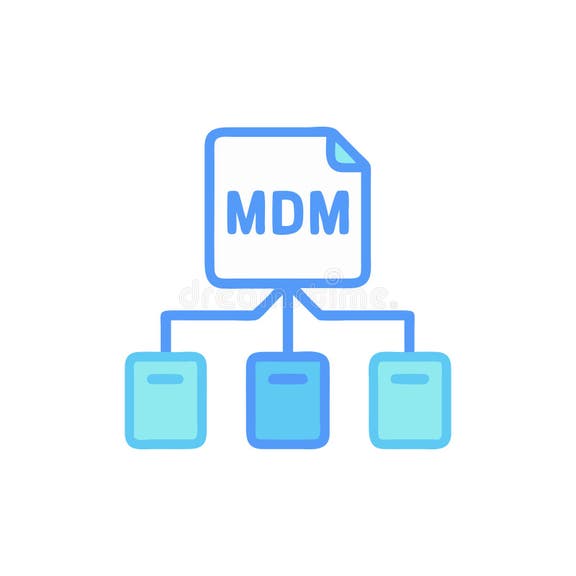 Innovative Applications of MDM Technology Stock Photo - Illustration of ...