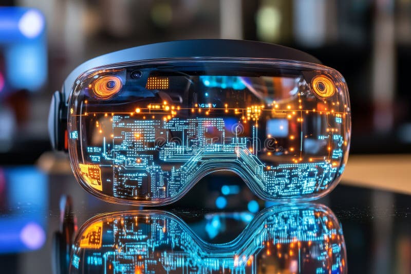 This Innovative AR Headset Features Advanced LED Circuitry Along with a ...