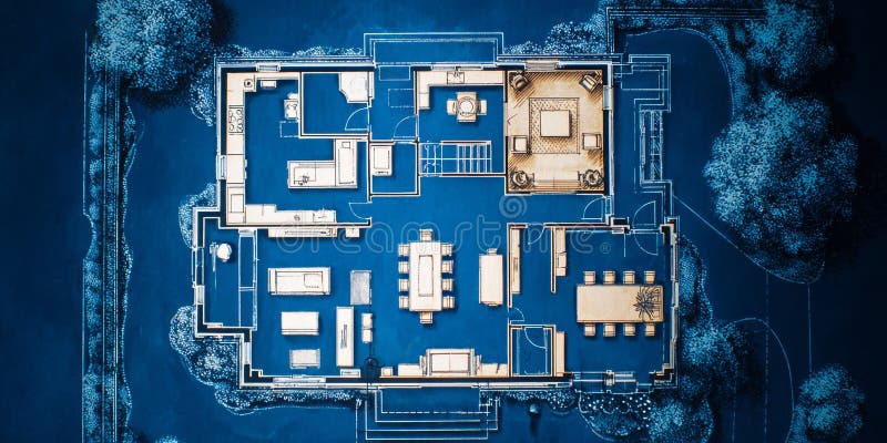 Innovative Architectural Blueprint Visualization for Modern Housing ...