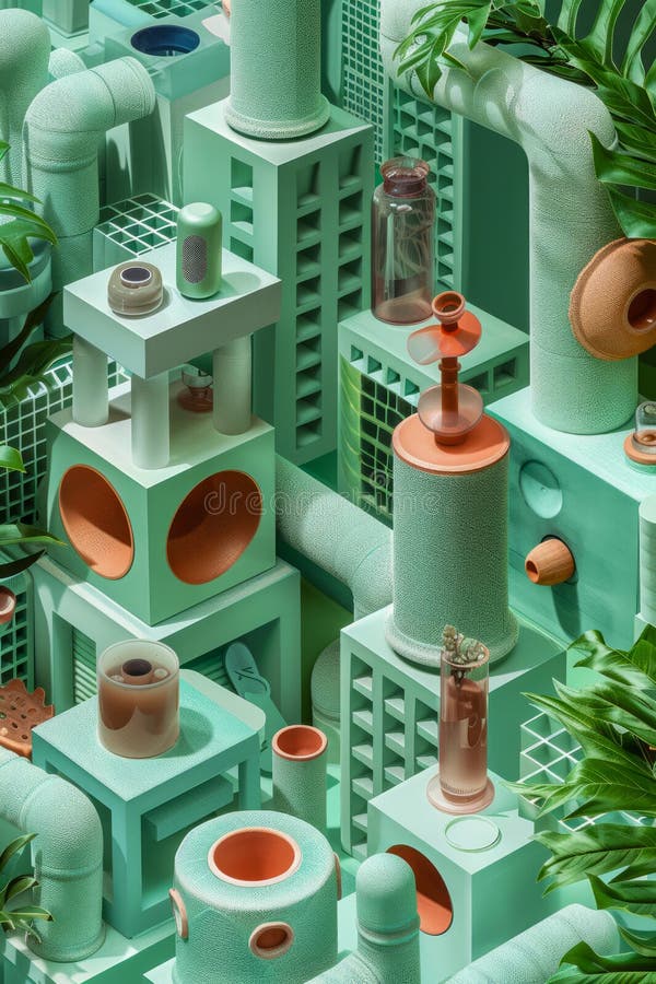 Innovative Architectural Design Featuring Lush Greenery and Modern ...