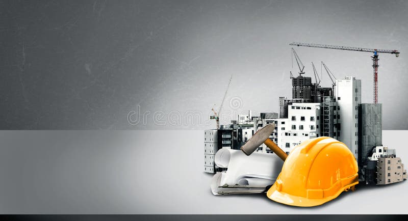 Innovative Architecture and Civil Engineering Plan Stock Image - Image ...
