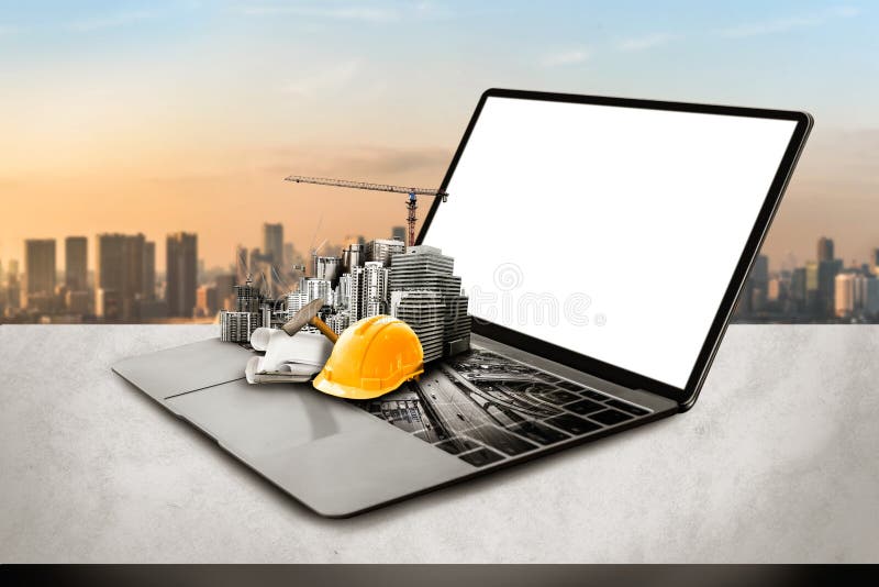 Innovative Architecture and Civil Engineering Plan Stock Photo - Image ...