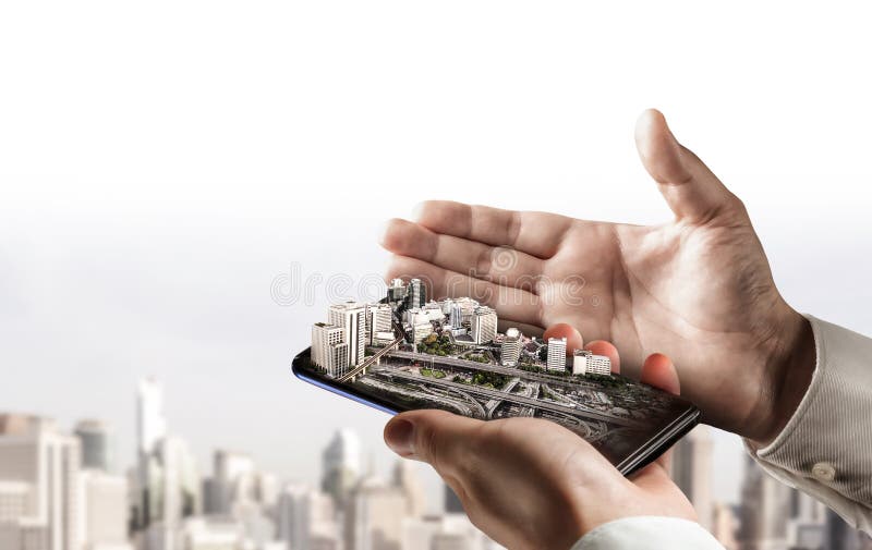 Innovative Architecture and Civil Engineering Plan Stock Photo - Image ...
