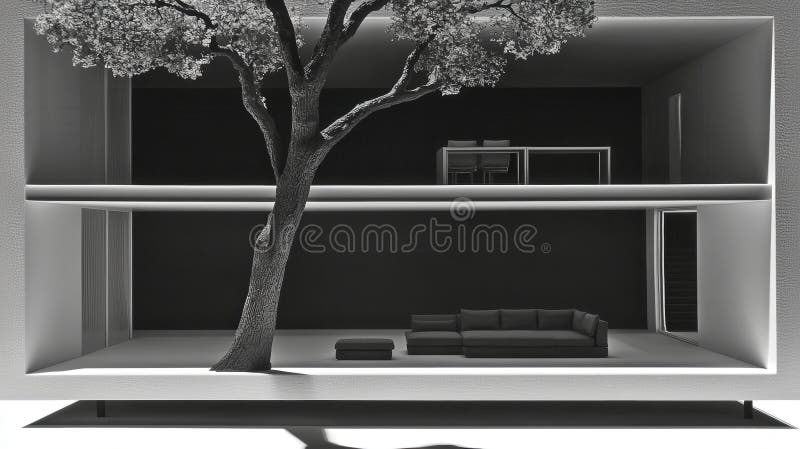 Innovative Architecture Showcase Featuring Minimalist Design Elements ...