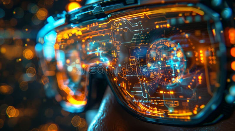 Innovative Augmented Reality Glasses Showcasing Advanced Technology in ...