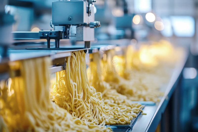 Innovative Automatic Pasta Assembly Machine Creates Fresh Noodles in a ...