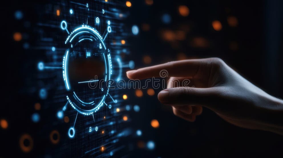 Innovative Automation Concept with Futuristic Digital Interface for ...