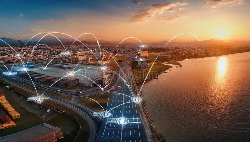 Innovative Automation Transforms Urban Landscape Stock Photos - Free ...