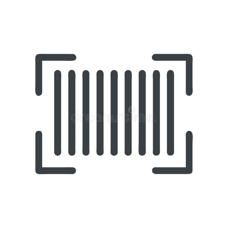 Innovative Barcode Design Icon Stock Illustration - Illustration of ...