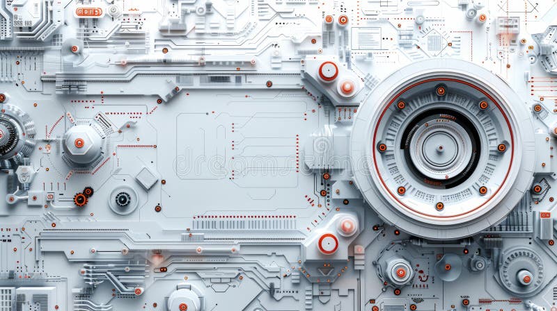 Innovative Big Data Technology and Cyber Security Concept with Intricate Paper Art Design Stock ...