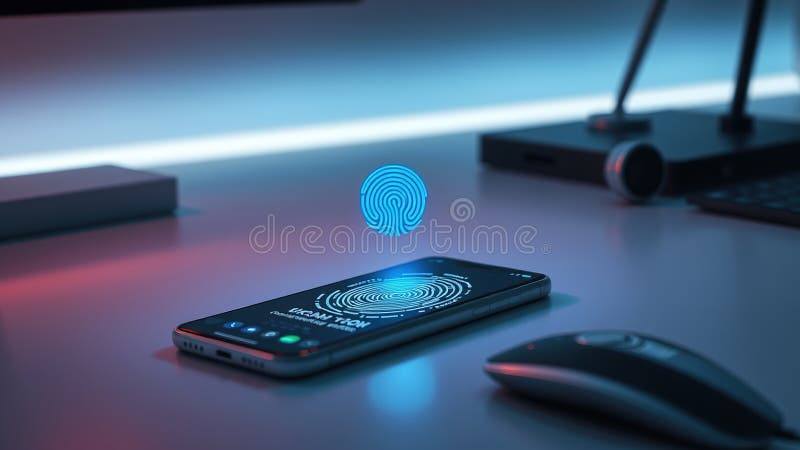 Innovative Biometric Smartphone Mockup: Futuristic Design for Enhanced ...