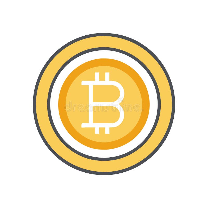 Innovative Bitcoin Coin Design Icon Stock Vector - Illustration of icon ...