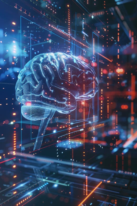 Innovative Brain Technology Concept Stock Photo - Image of brain, reality: 372062664