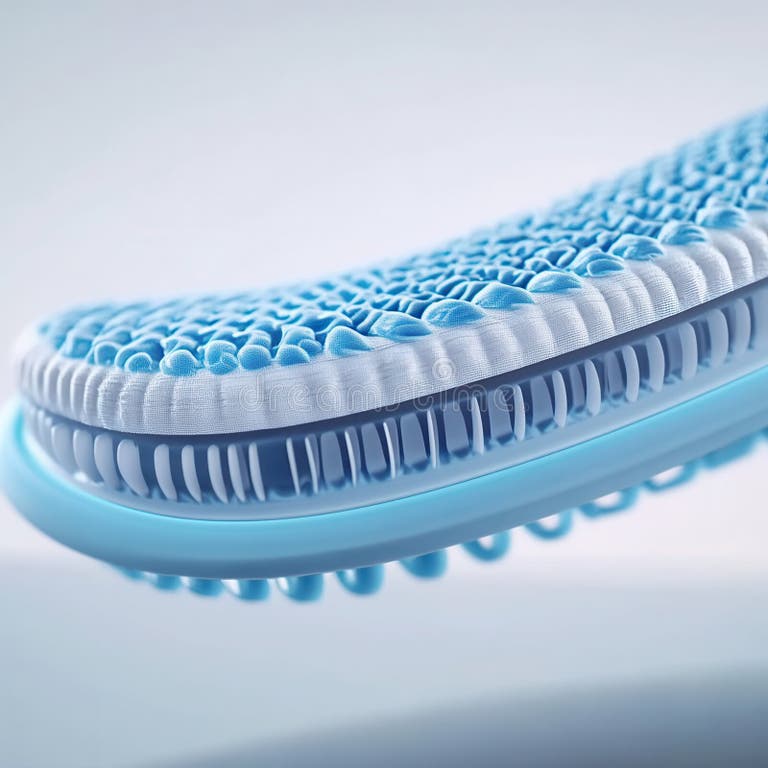 AI-Generated Material Cross-Section Stock Image - Image of digital ...