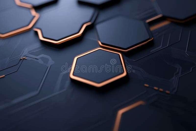 Innovative Business Concept Merging Hexagons and Circuits in a Sharp ...