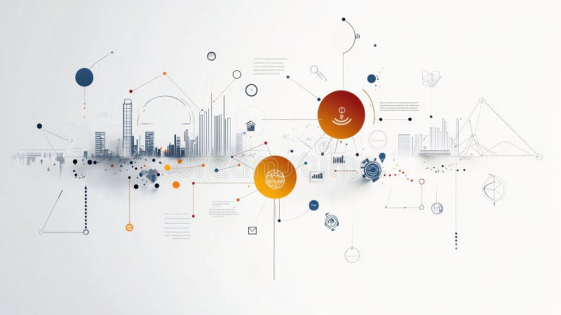 Innovative Business Model Canvas on a Clean White Background Featuring ...