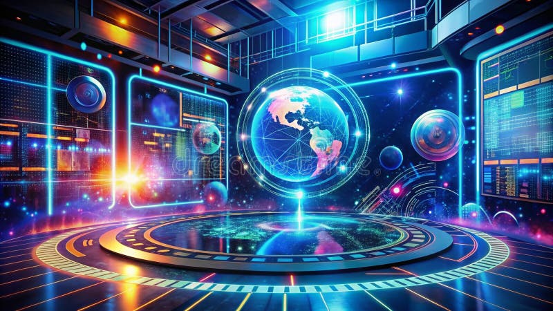 Innovative Business Solutions Visualize the Future with Futuristic ...