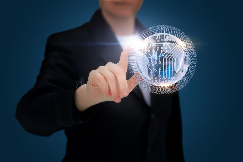 Innovative Business Technology. Stock Image - Image of electronics ...