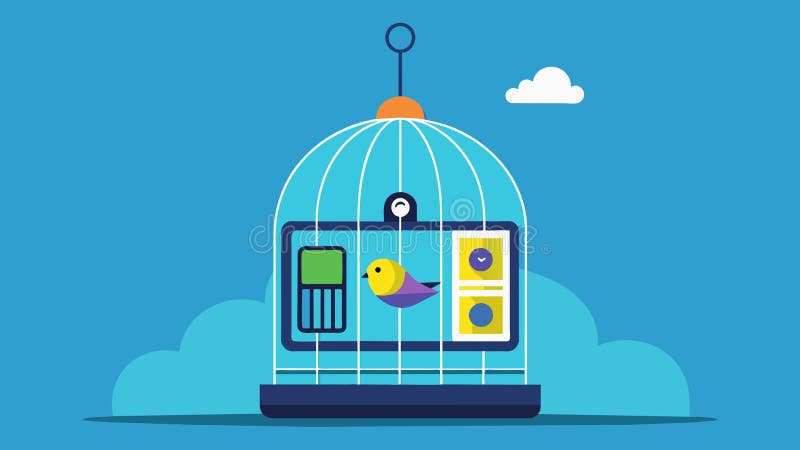 An Innovative Cage with a Touch Screen Control Panel Allowing You To ...