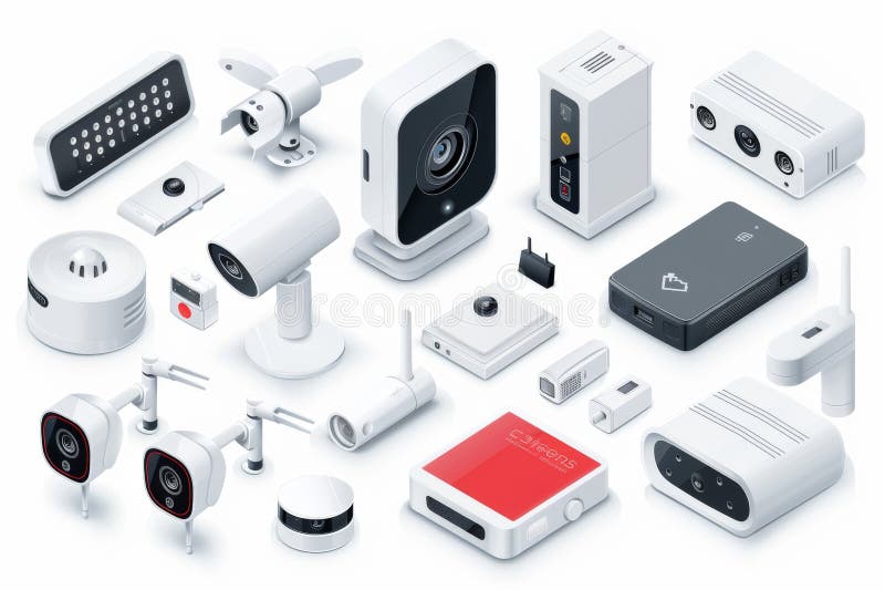 Innovative Camera Securing Perimeter with Remote Access, Integrating ...