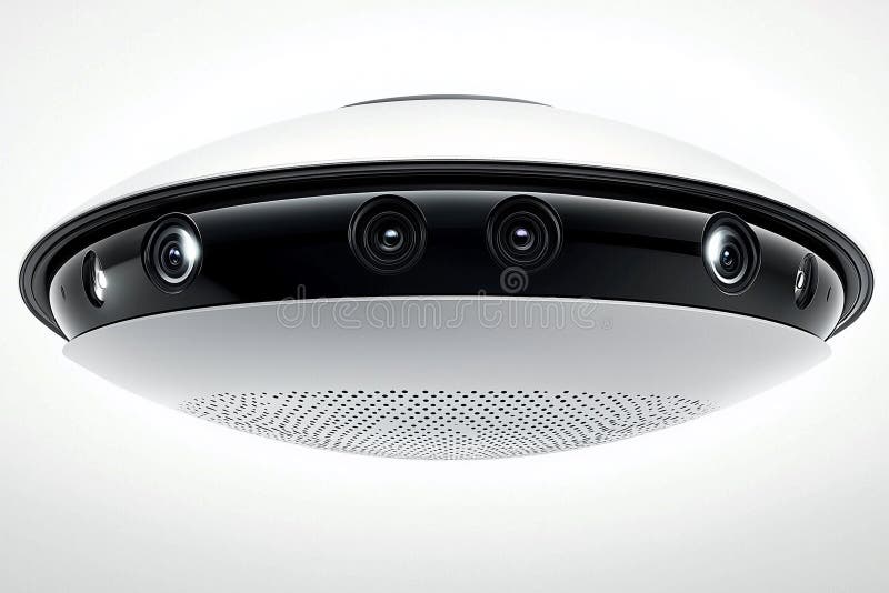 Innovative Camera Technology Showcase Stock Illustration - Illustration ...