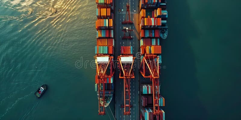 Innovative Cargo Terminal with Automated Cranes Enhancing Logistics ... Innovative Cargo Terminal with Automated Cranes Enhancing Logistics ...