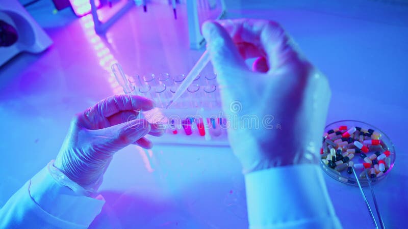 Innovative Chemical Analysis in a Neon-illuminated Laboratory Setting ...
