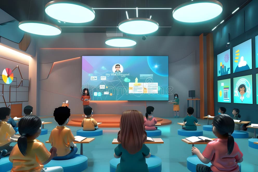 Innovative Classroom Design, Students Engage in Interactive Learning ...