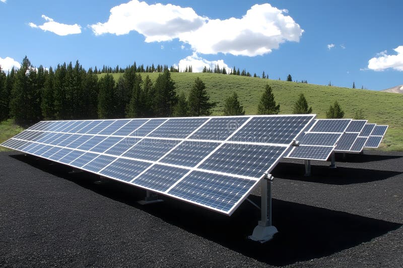 Innovative Clean Energy Concept Featuring Sunlight Reflections on ...