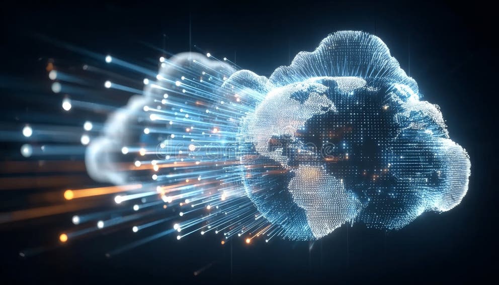 Innovative Cloud Computing Technology Stock Illustrations – 7,388 ...