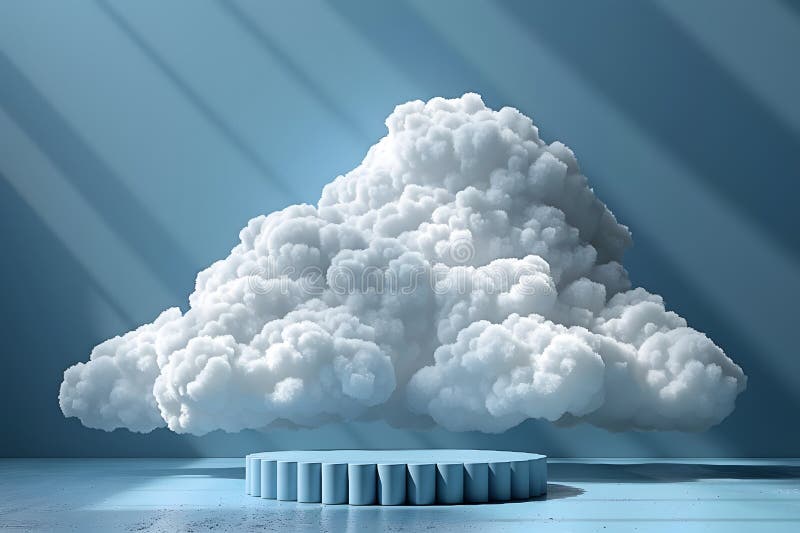 Innovative Cloud Concept in Minimalist Studio Design for Modern Display ...