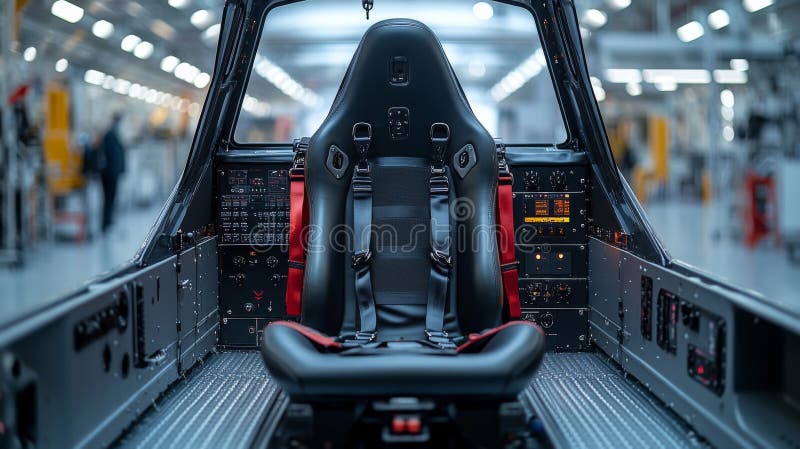 High Tech Cockpit Interior Showcases Engineering Advancements in ...
