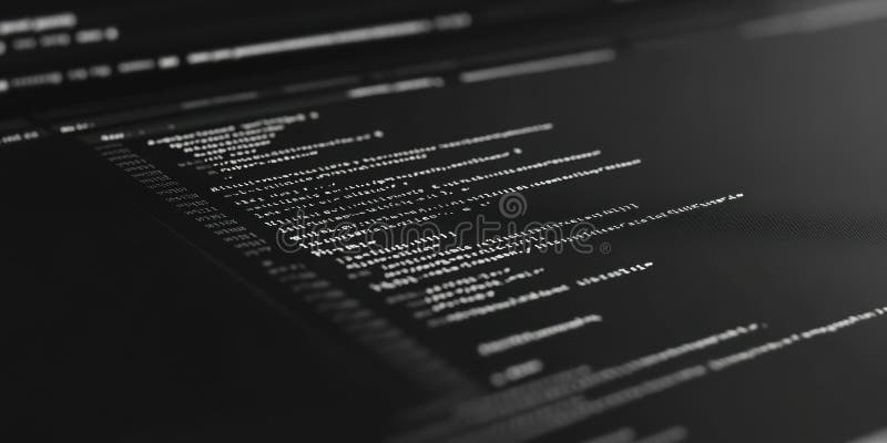 Innovative Coding. Abstract Technology Background Concept Stock Photo - Image of electronic ...