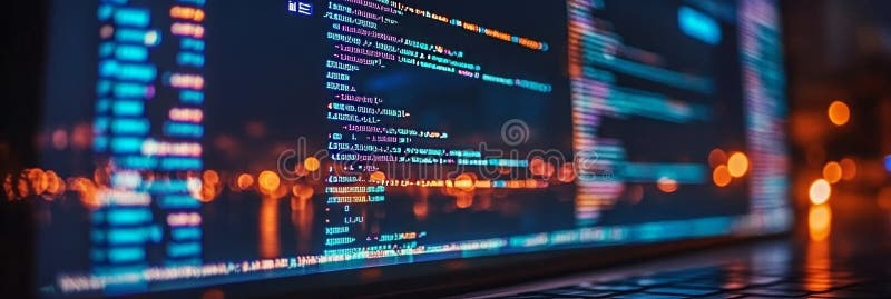 Innovative Coding Interface Demonstrating Advanced Program Development ...