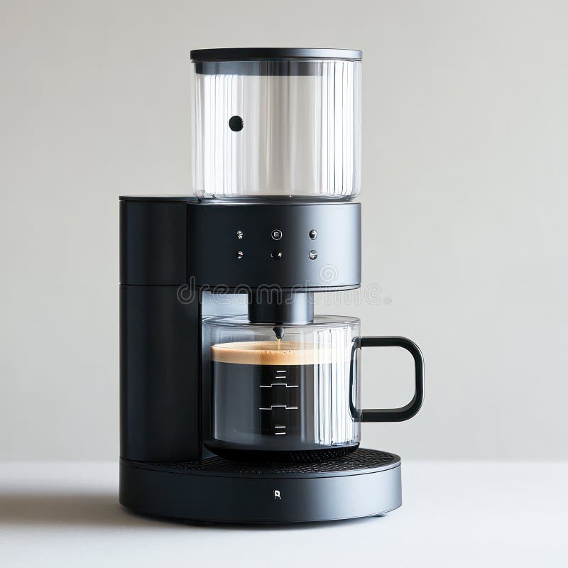 Stylish Coffee Maker Designed for Modern Kitchens in Minimalist Home ...