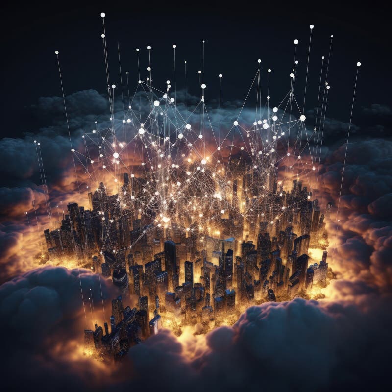 Innovative Communication Tech, Concept of a Globally Connected World ...