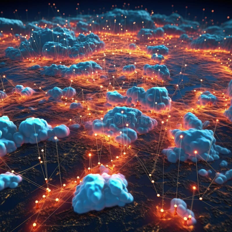 Innovative Communication Tech, Concept of a Globally Connected World ...