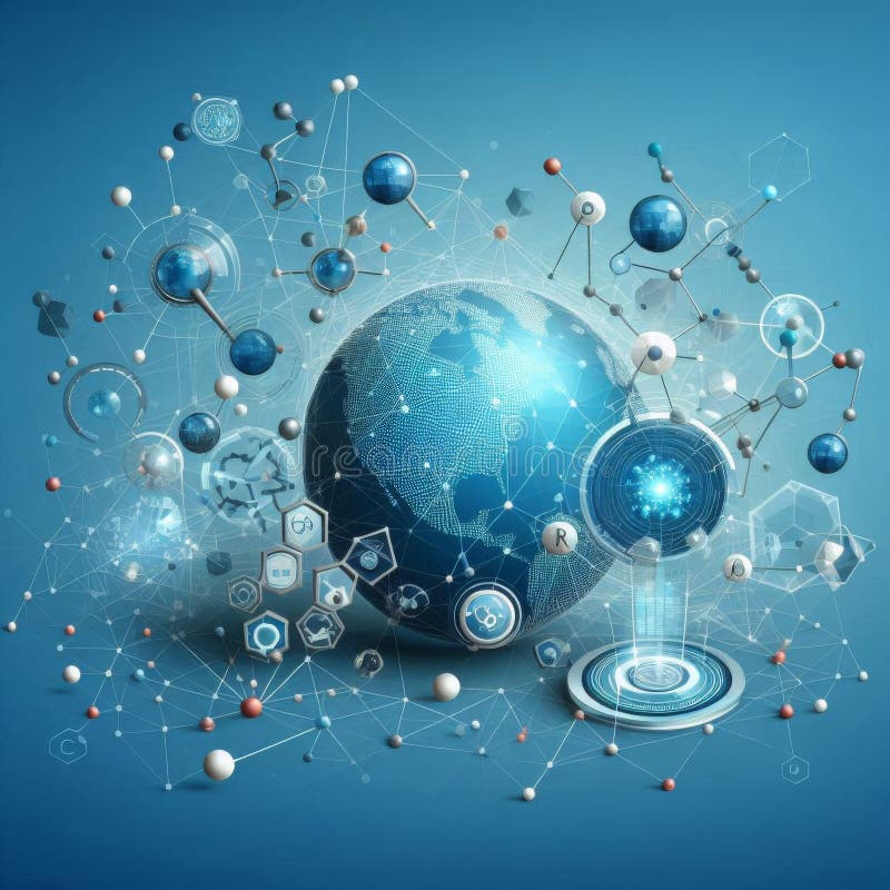 An Innovative Communication Technology Vector Design Featuring ...