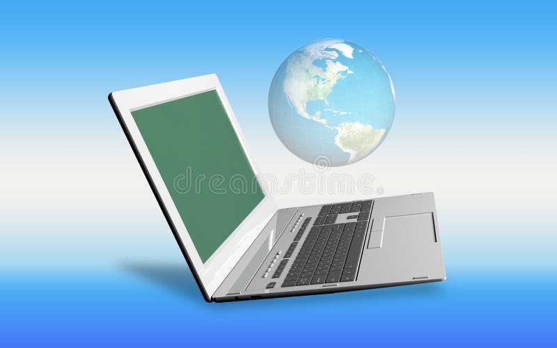 Innovative Computer Internet Technologies for Business. Stock ...