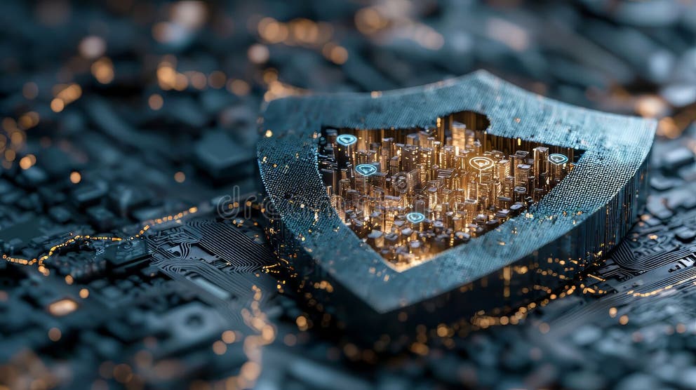 Innovative Computer Processor Design Featuring a Unique Shield ...